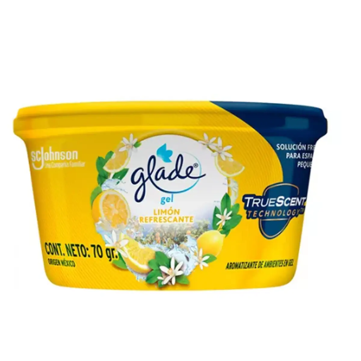 GLADE AROMAS MINI GEL 70gr VARIEDADES | MAVS CLEAN