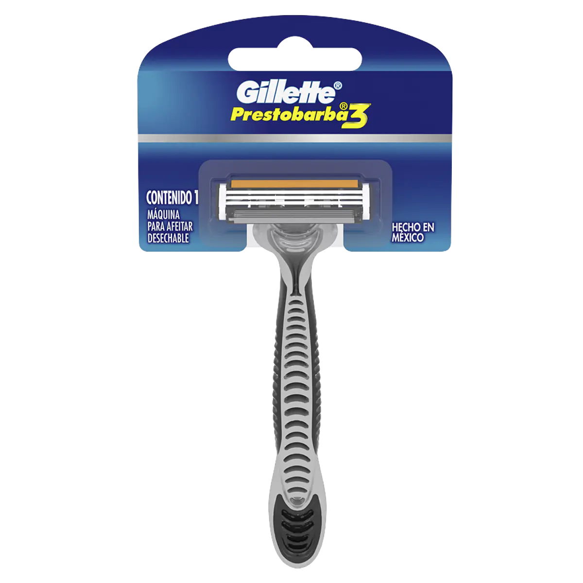 MÁQUINA DE AFEITAR DESECHABLE GILLETTE PRESTOBARBA 3