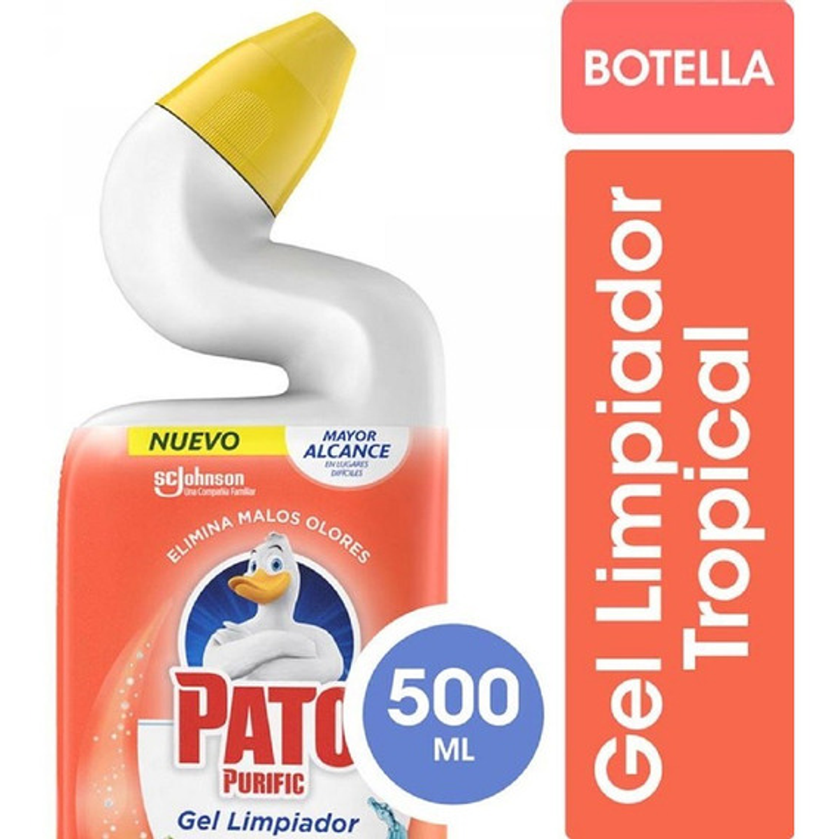 GEL LIMPIADOR WC PATO PURIFIC TROPICAL 500 ML | Max Limpio