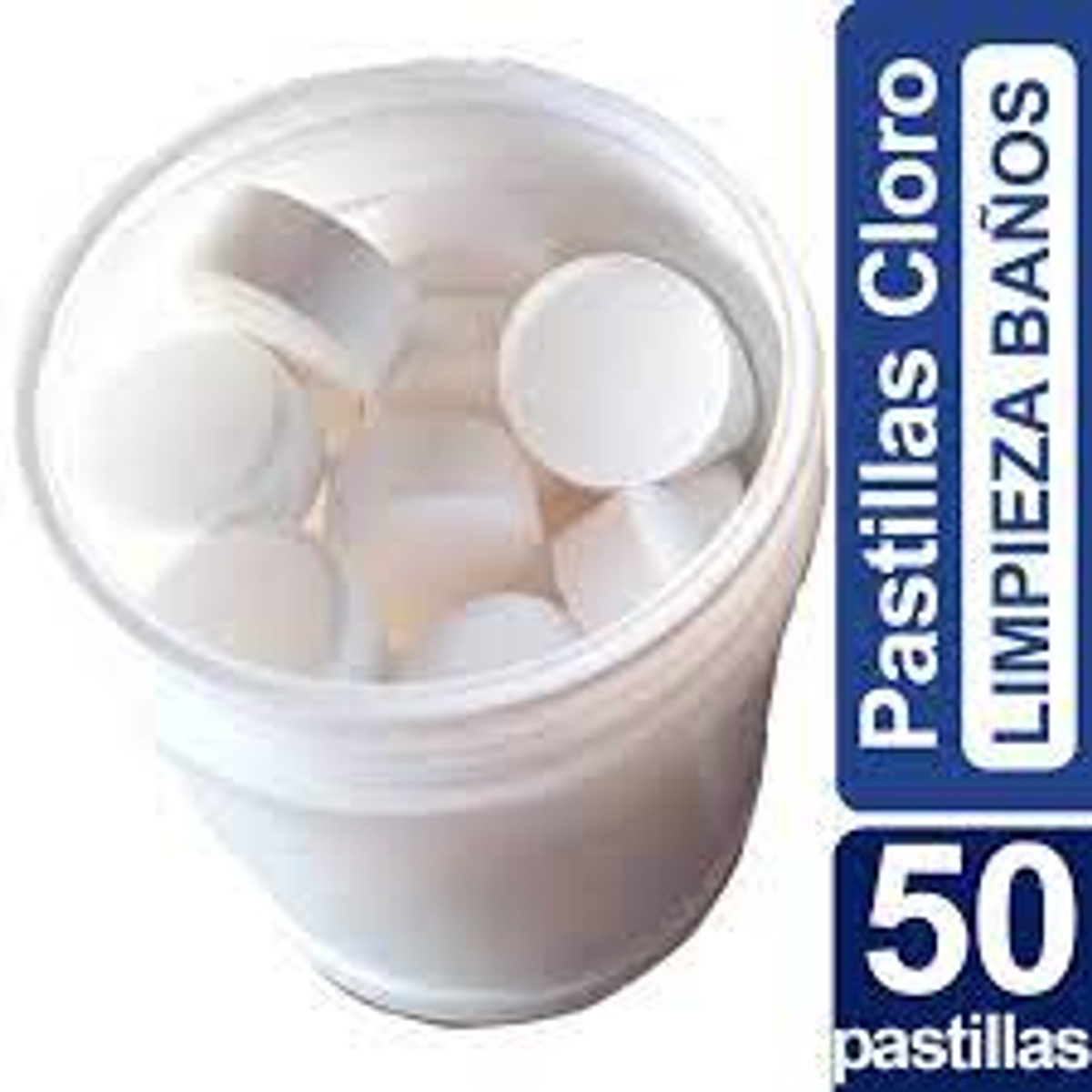 PASTILLAS DE CLORO ESTANQUE 50 UNID | Max Limpio