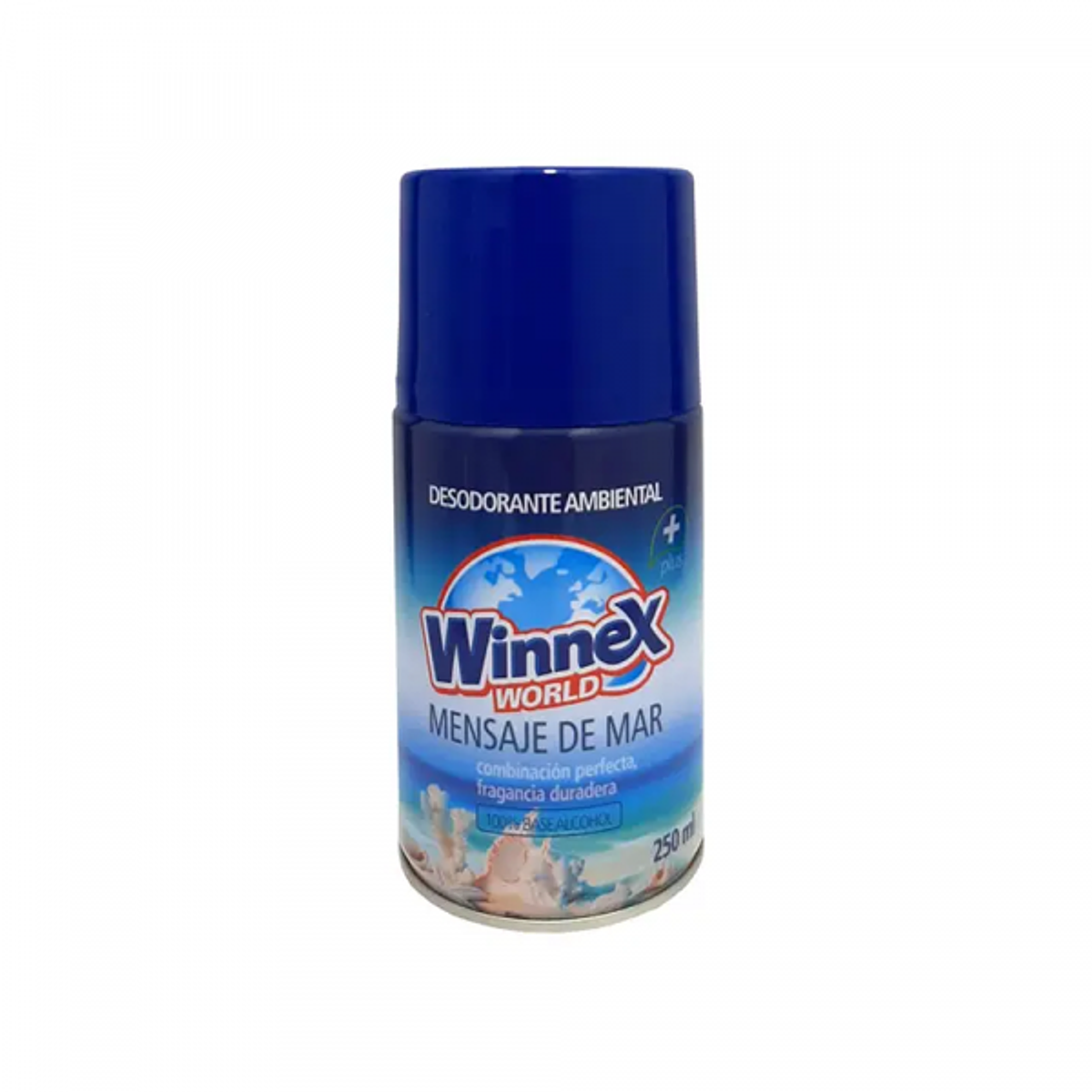 DESODORANTE AMBIENTAL WINNEX MENSAJE DEL MAR 250 ML | Max Limpio