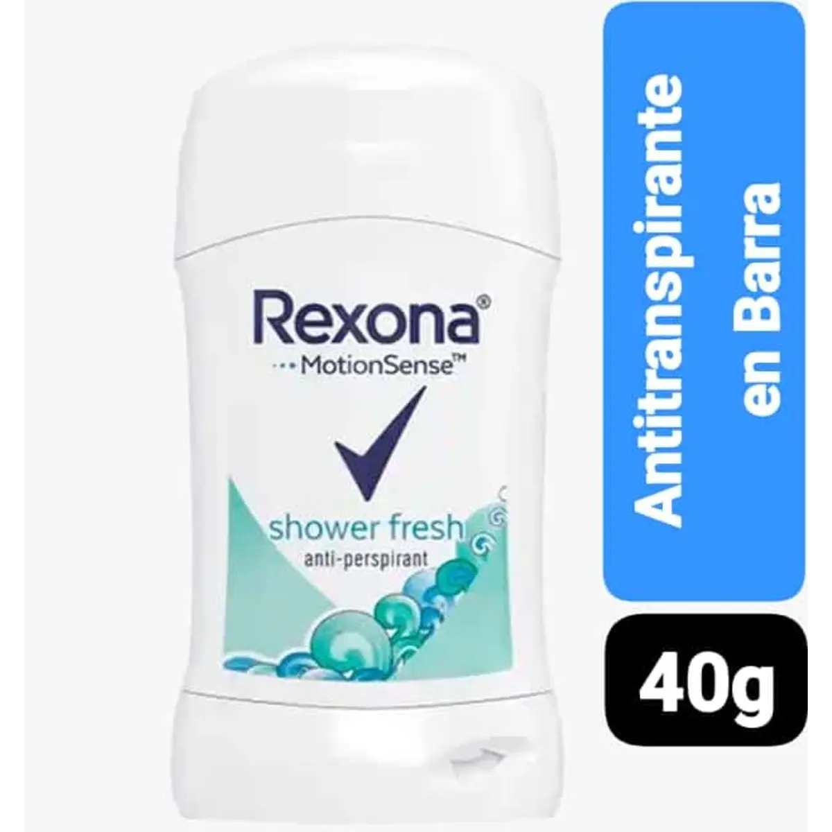 ANTITRANSPIRANTE BARRA REXONA WOMEN SHOWER FRESH 40 GR | Max Limpio