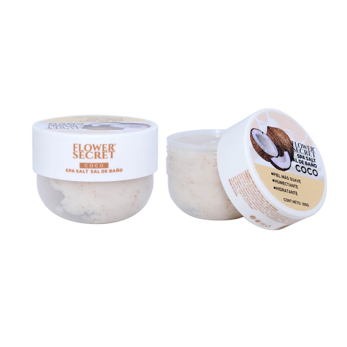 SAL DE BAÑO COCO EXFOLIANTE 300 GRS | Max Limpio