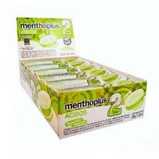 ** 2 ** MENTHO PLUS MANZANA X 12 UNID.