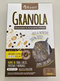 GRANOLA KUATI CHOCOLATE CAJA X 250 GRAMOS