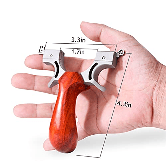 Honda Resortera Para Caza Con Láser Y Banda De Goma