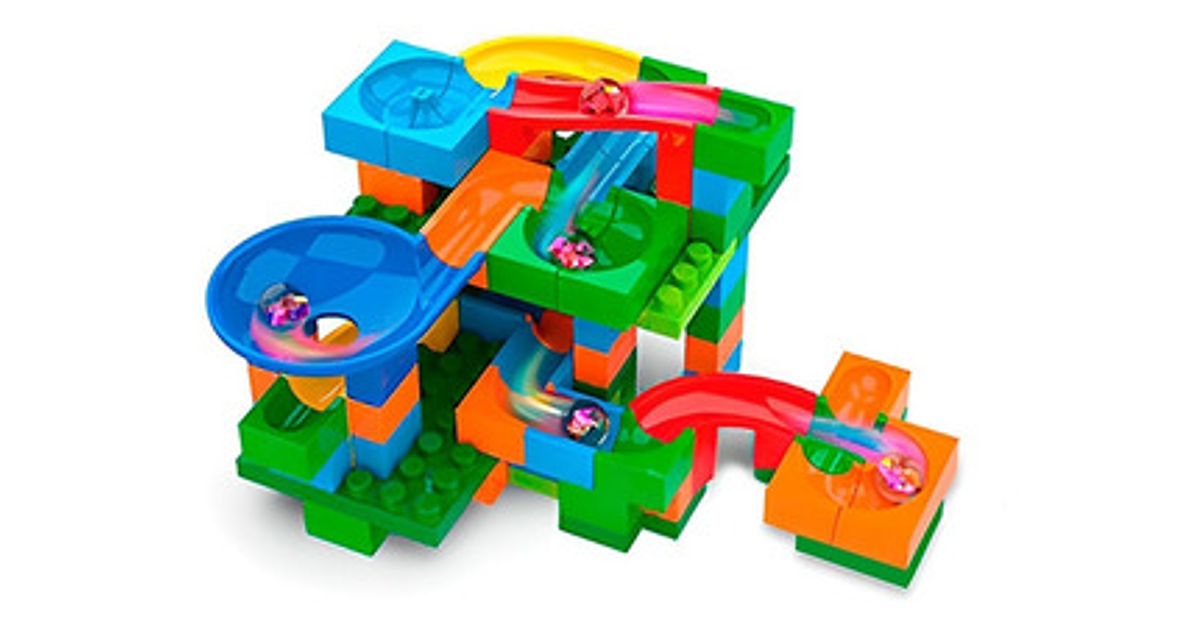 Bloques Laberinto De Pista 108 Piezas Juguete Didáctico