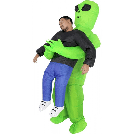 Disfraz Inflable Para Adulto 160-190cm Alien