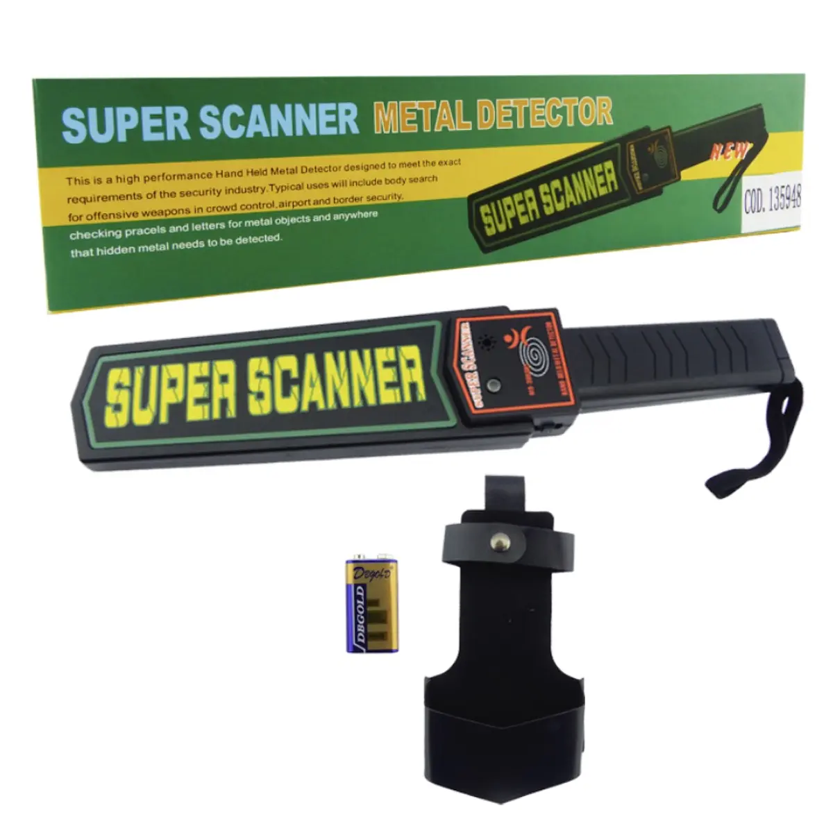 DETECTOR DE METALES SUPER SCANNER