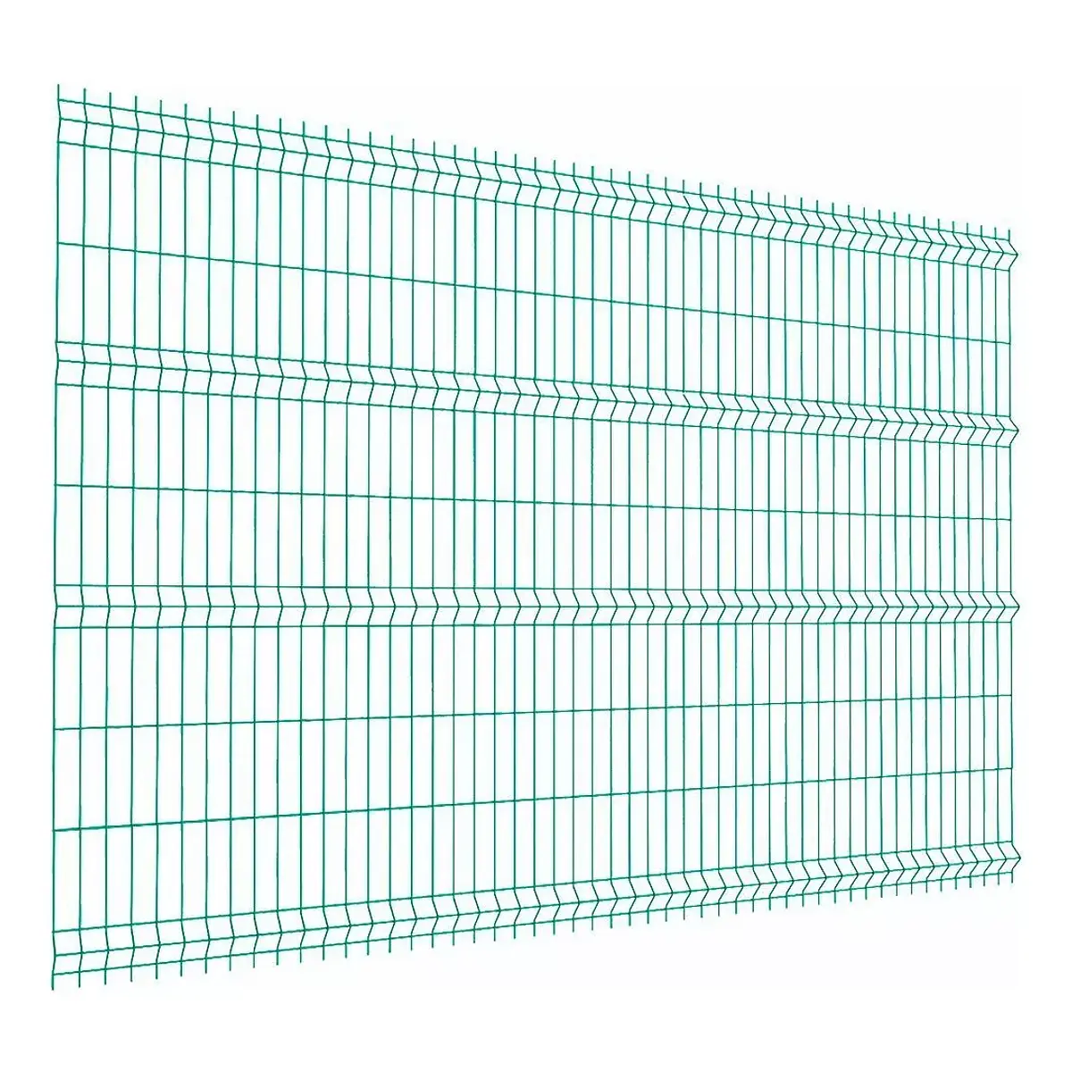 Kit Reja Malla 3d 1.8m con Poste Verde 2.3m tipo Acmafor