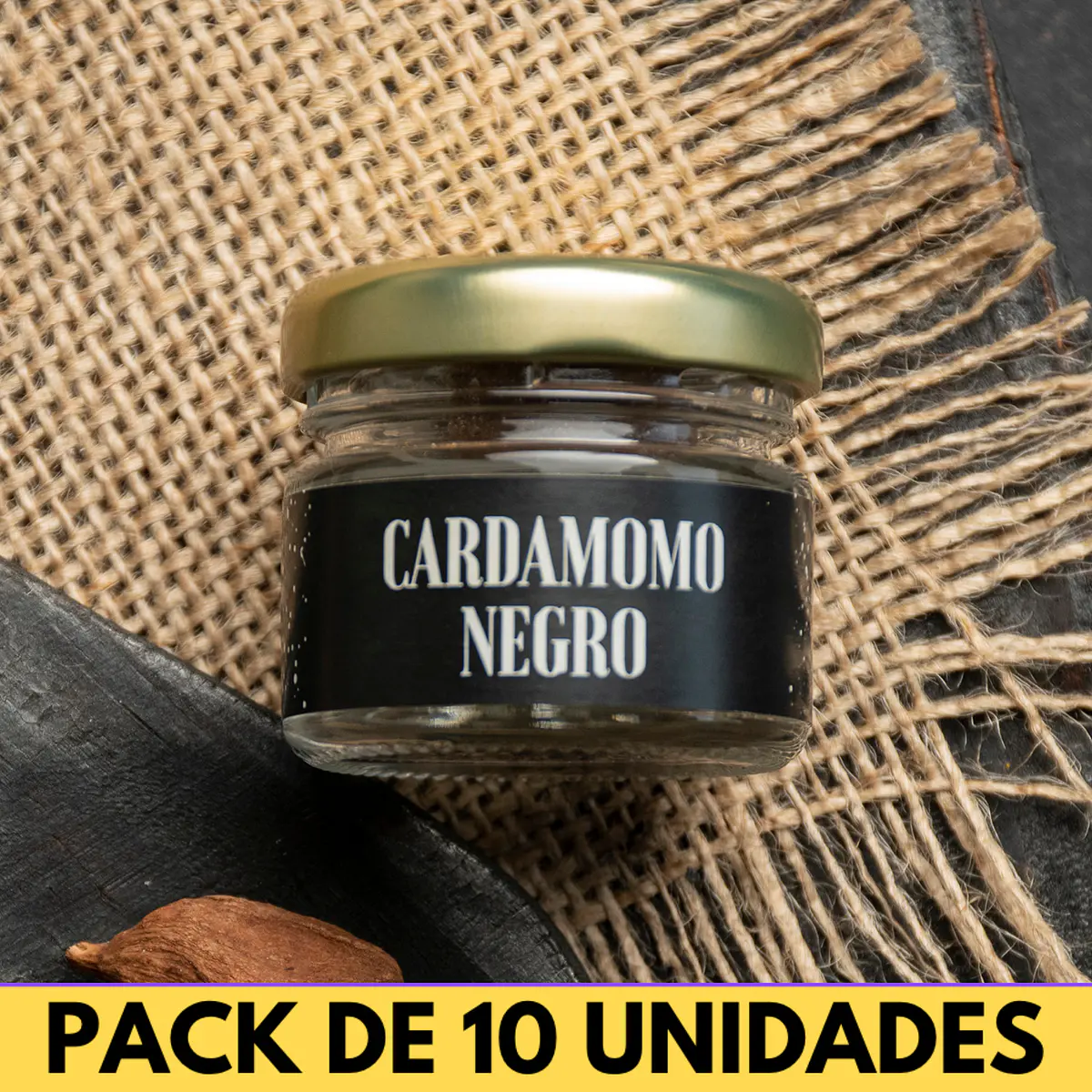 Cardamomo Negro Premium (unitario$9.990)