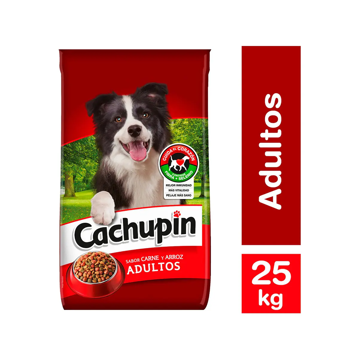 cachupin adulto carne y arroz 25 KG