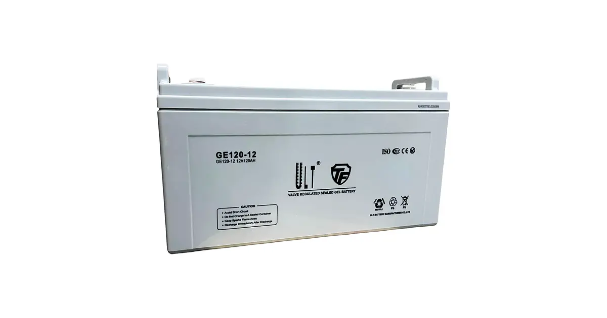 Batería Ciclo Profundo Gel 12v 120ah Energía Solar Ult Tf