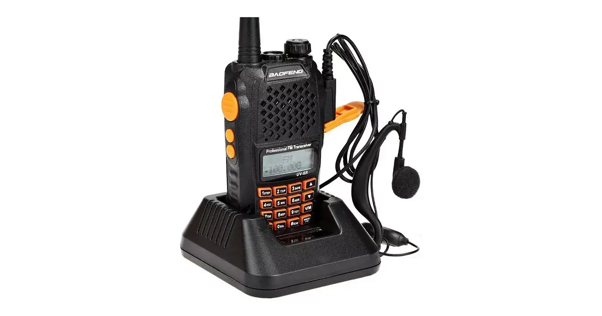 Radio Baofeng Uv-6r Doble Banda Security Portable