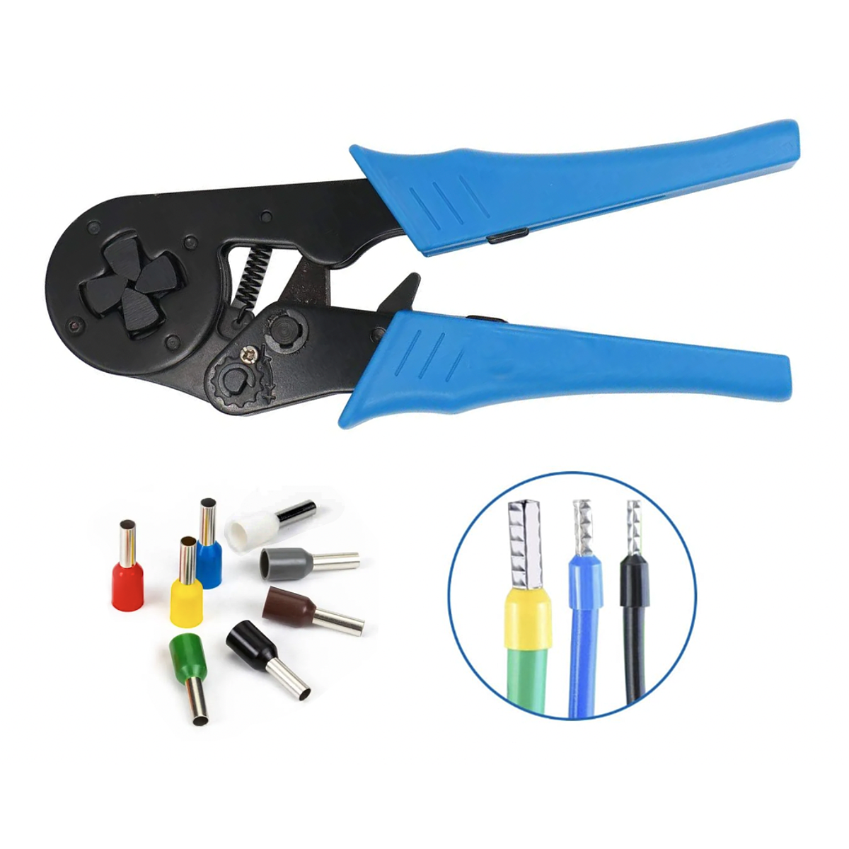 PRENSA MANUAL PARA TERMINALES TUBULARES RANGO 4 - 16mm2 | MCR suministros