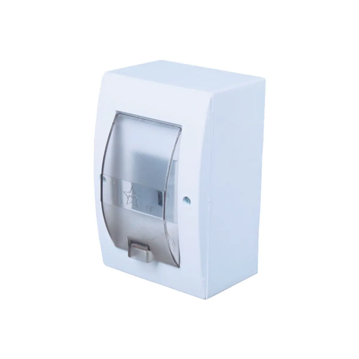 TABLERO PLASTICO PARA ADOSAR 3 POLOS CON TAPA | MCR suministros