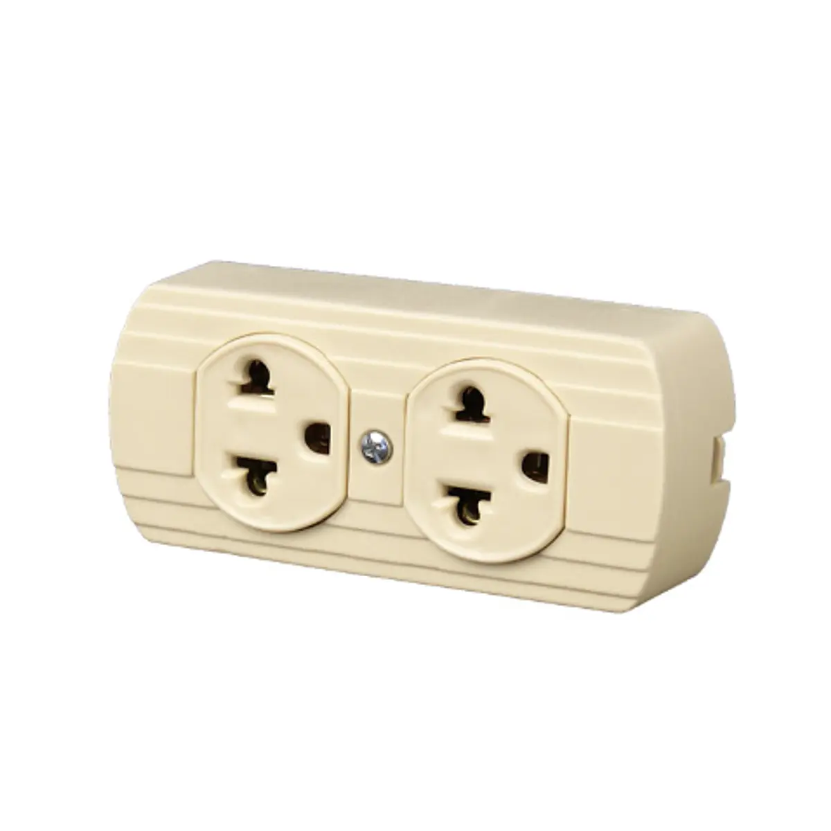 TOMACORRIENTE PARA ADOSAR PLASTICO ABS 15A CON LINEA A TI... | MCR ...