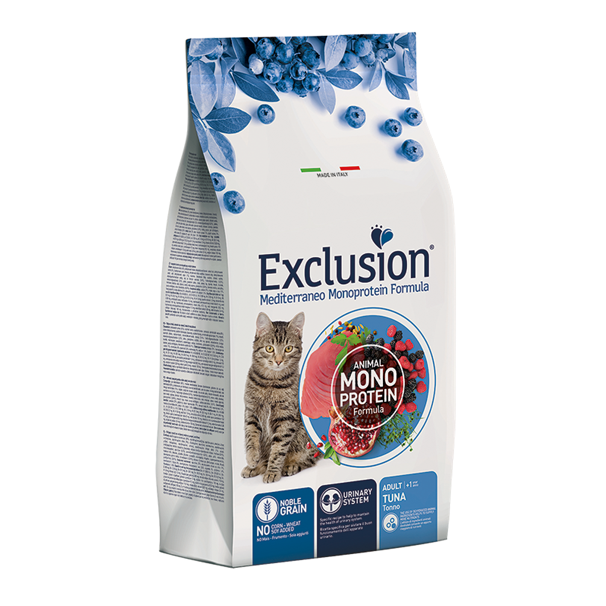 Exclusion Me Mono Noble Grain Atum p/Adulto 12Kg