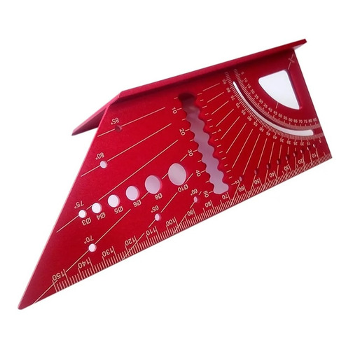 Escuadra 3d 45 /90 Grados 150mm Carpintero Multiuso