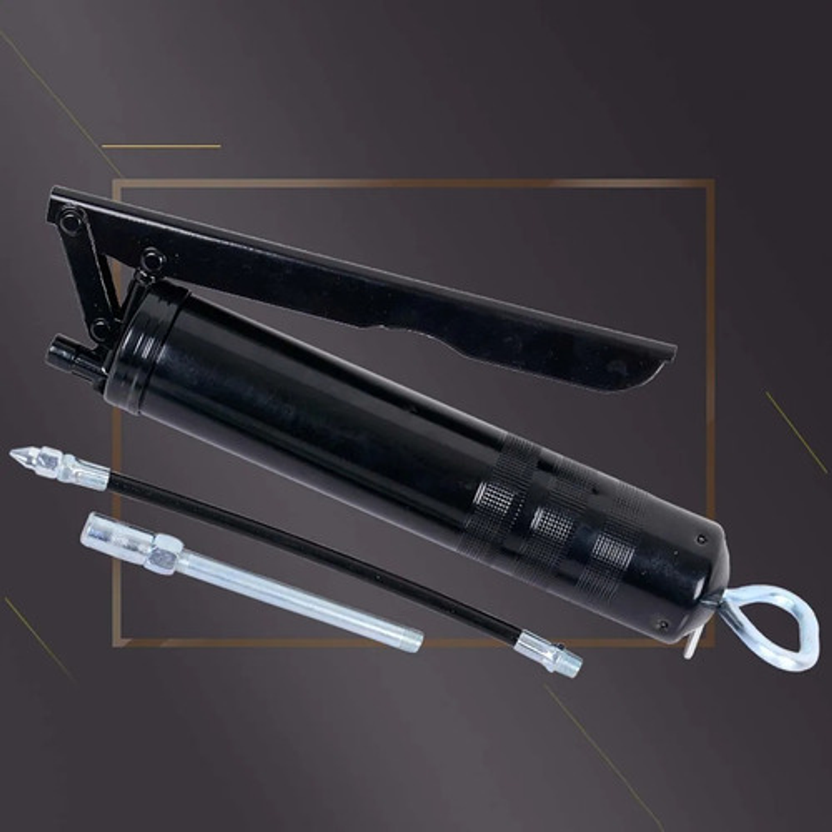 Grasera Manual 600cc Palanca Engrasadora Alta Presion