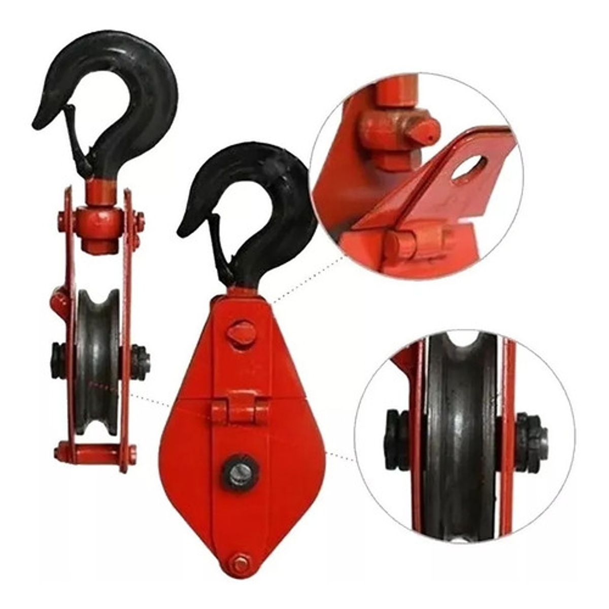 Roldana Manual Peola 1 Tonelada Alta Resistencia