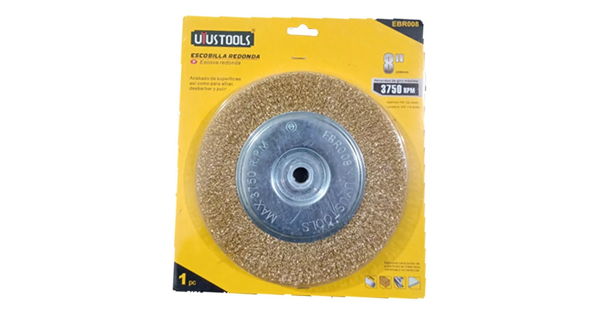 Disco De Alambre Chascon 8 Para Esmeril De Banco Grata