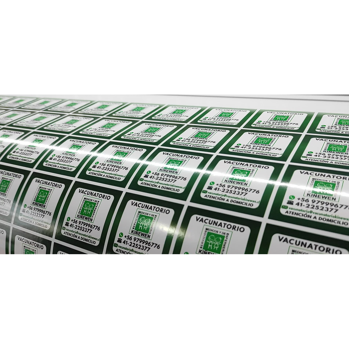 Stickers adhesivos (vinilo troquelado) metro cuadrado