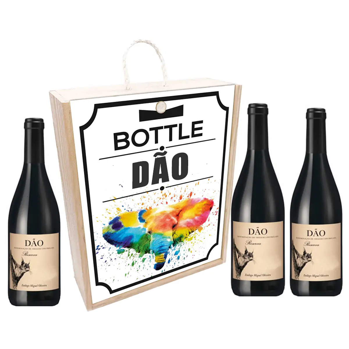 Caixa De Vinhos Personalizadas