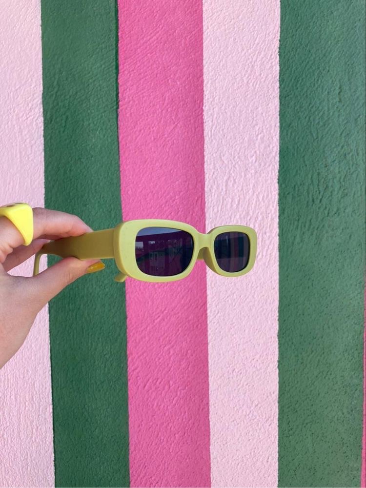 gafas aesthetic pistacho