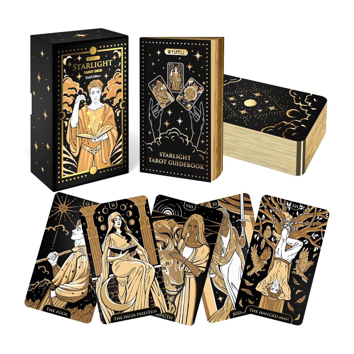 Starlight Tarot Gold by Wyspell