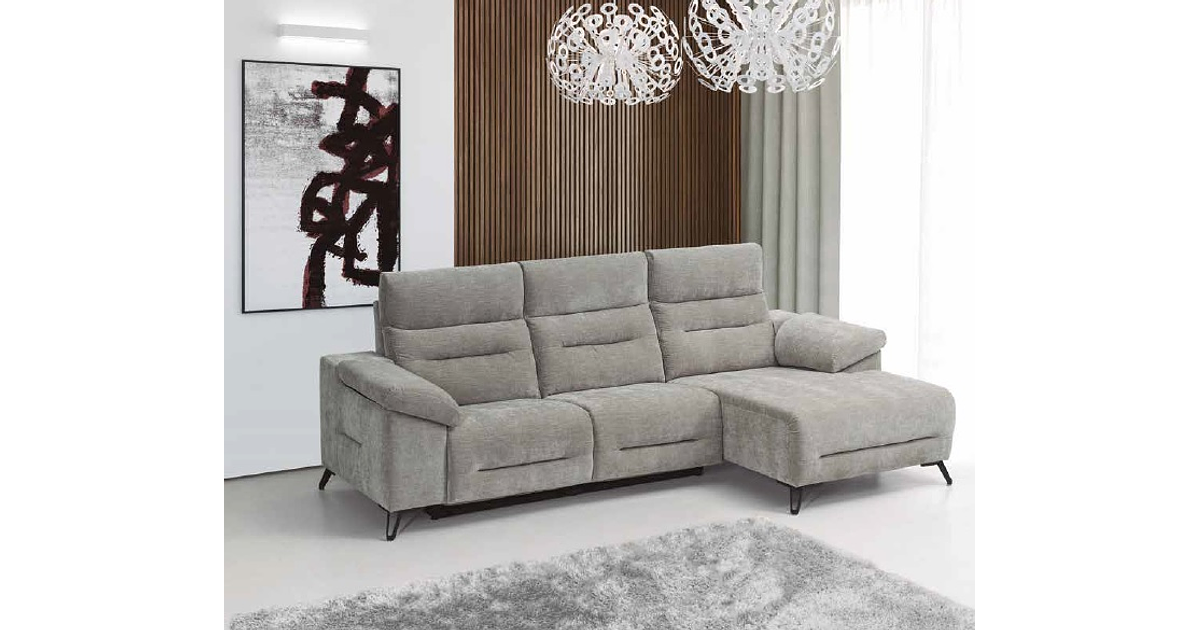 Sofá + Chaise Longue Deryl