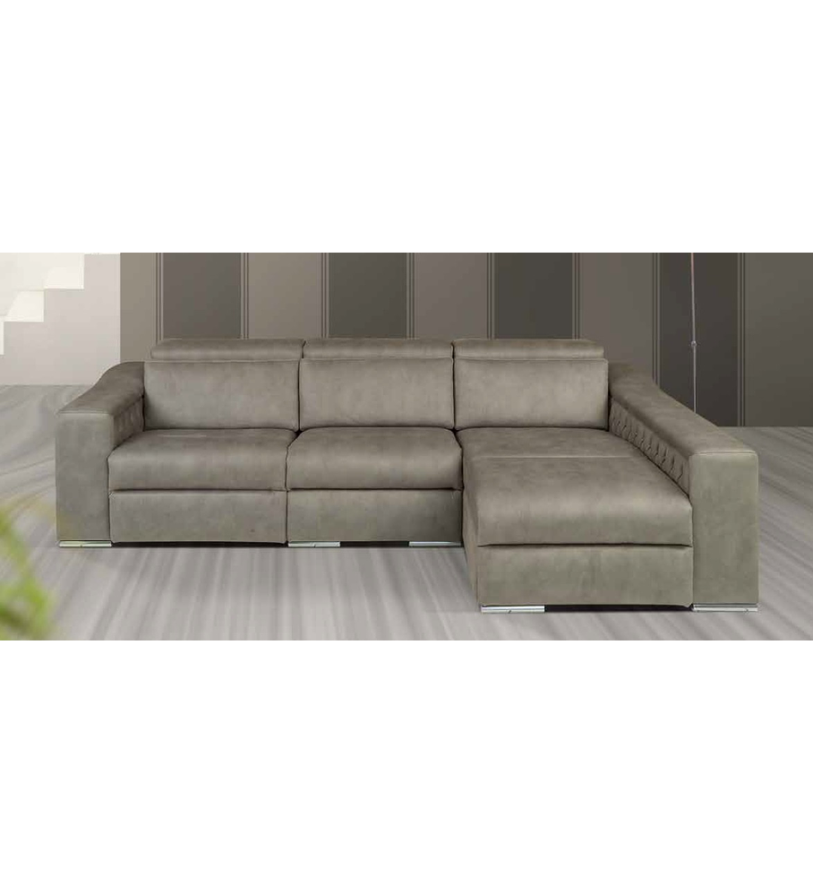 Sofá + Chaise Longue Milan