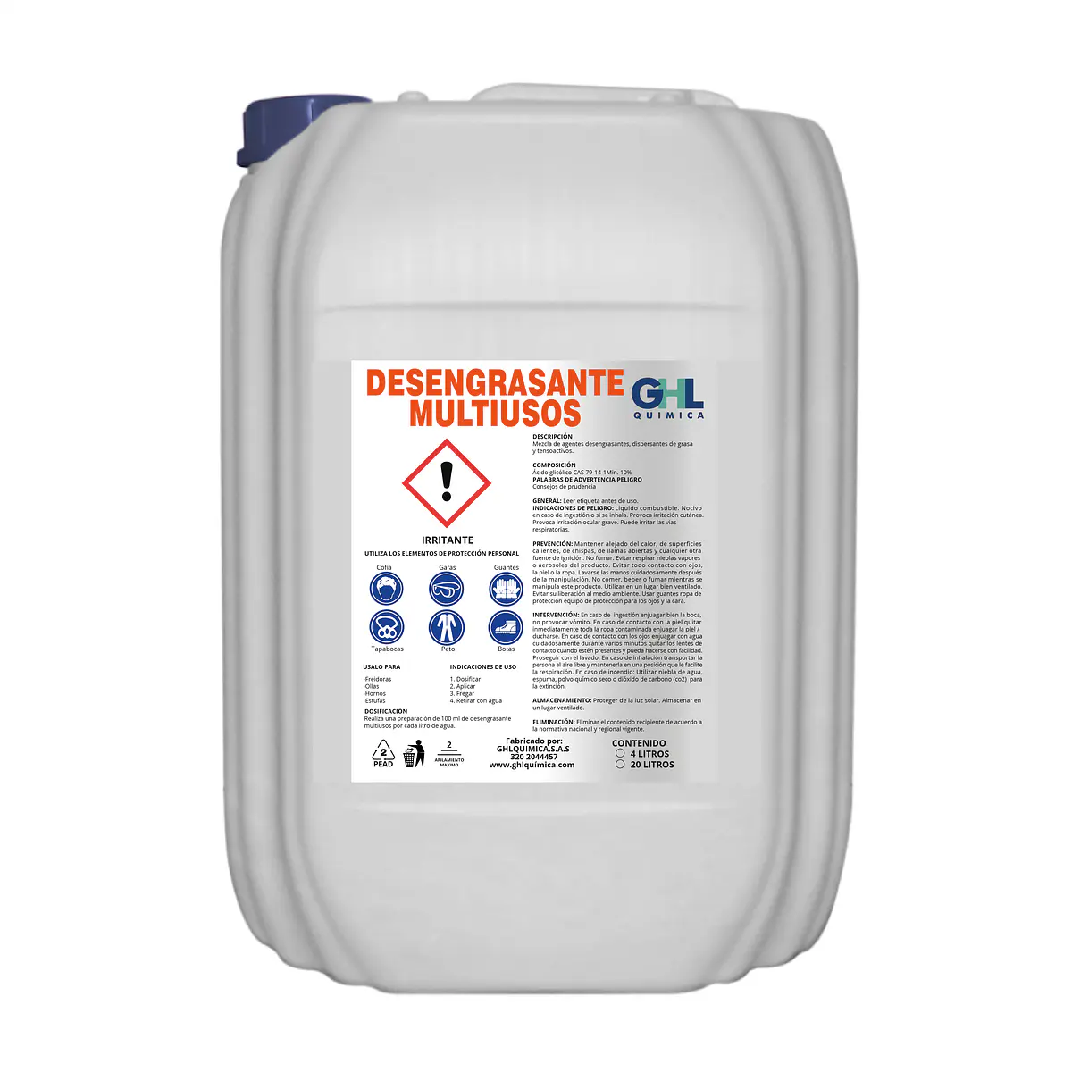 DESENGRASANTE MULTIUSOS