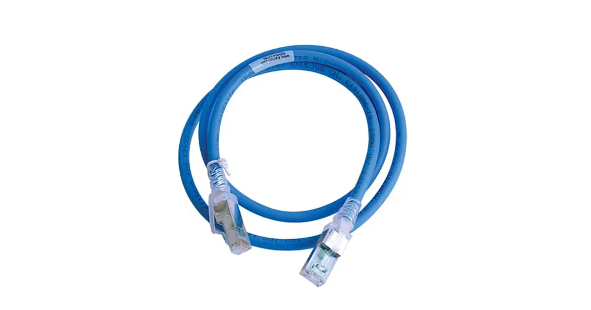 User Cord CAT. 6A 2,1 m Blindado LSZH - Ukbling