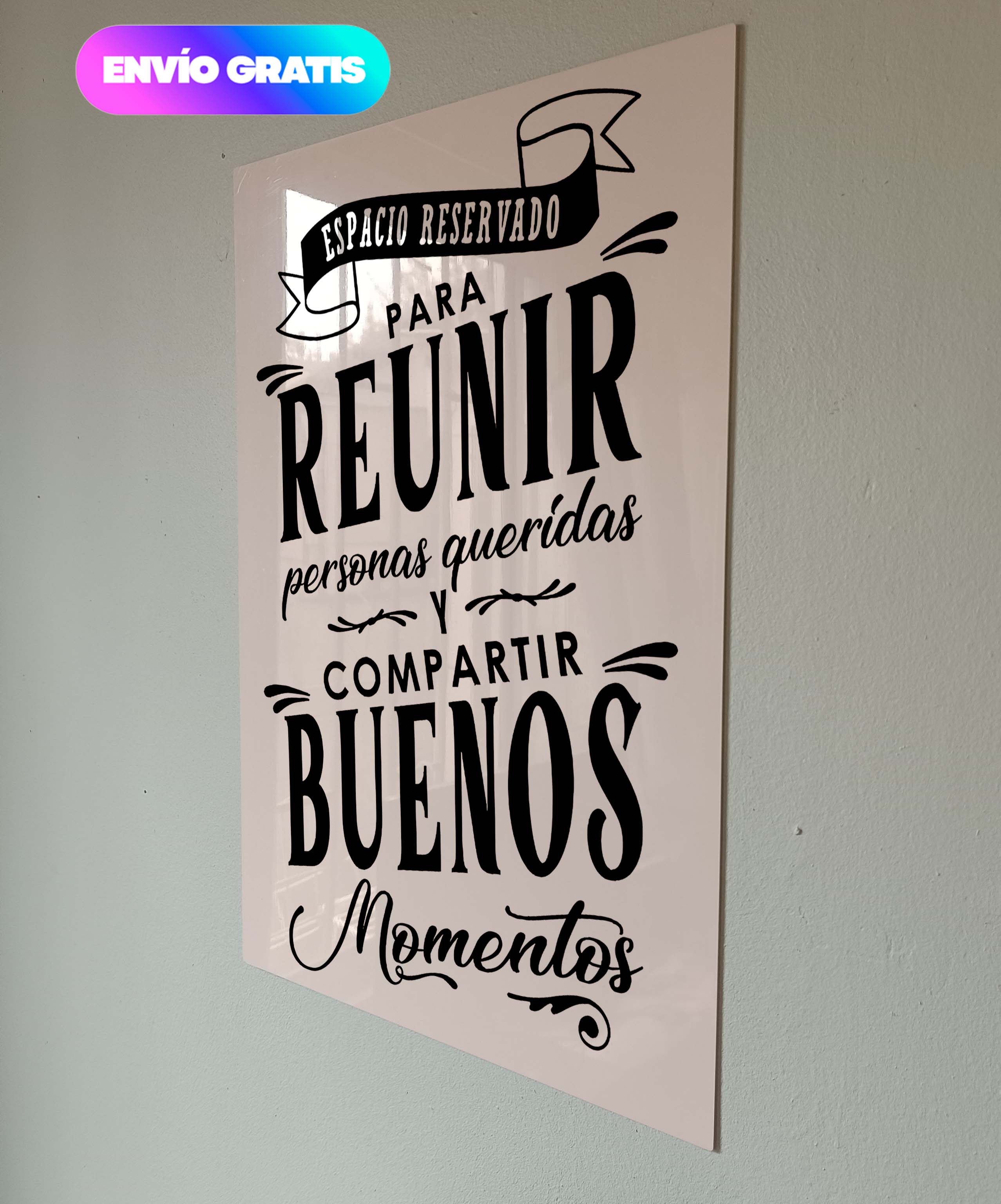 Cuadro metálico para Quincho