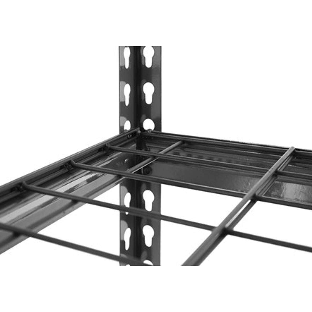 Estante Metálico Malla Alambre 180x90x45 - 5 niveles - 600kg