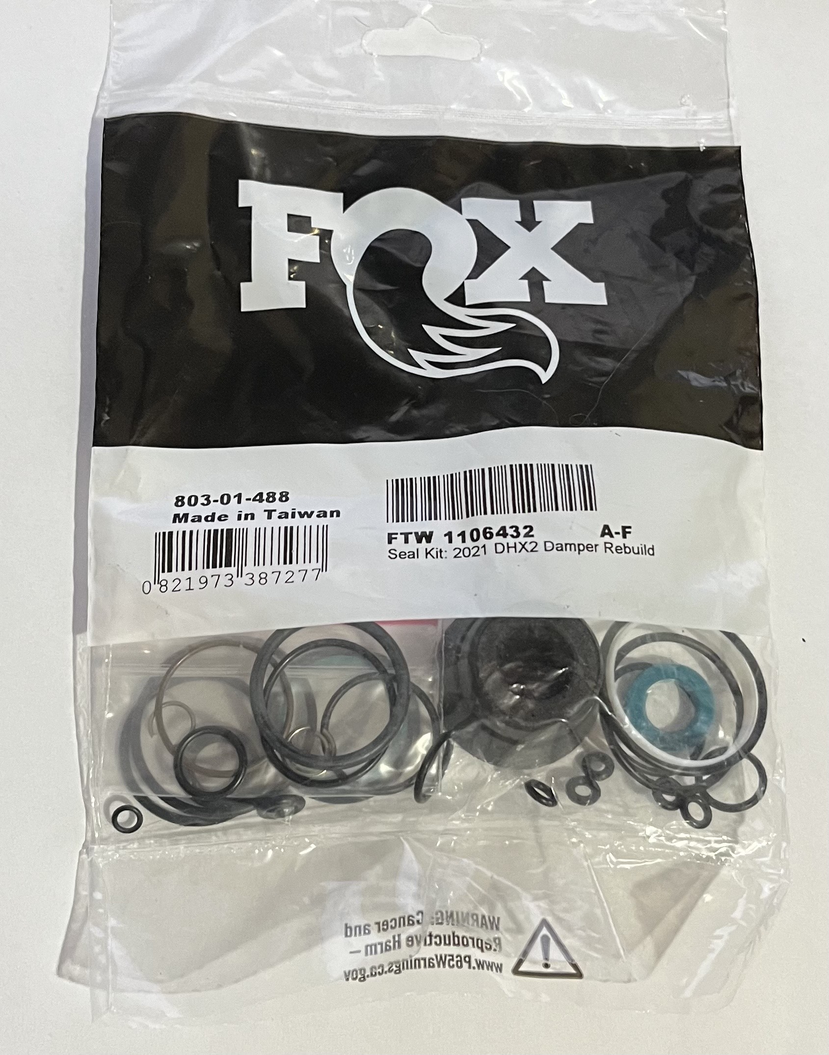 Kit de Sellos FOX DHX2 2021 Rebuild | 803-01-488 | MGFCycles