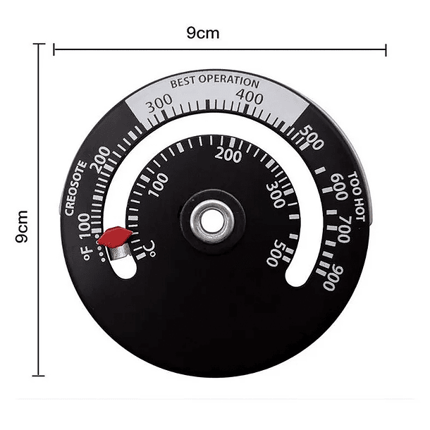 Termómetro Magnético para Estufa