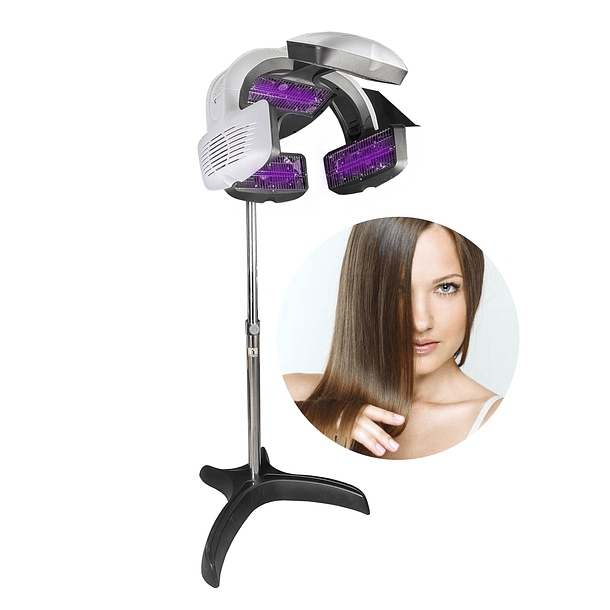 Climazon Pedestal Peluquería Barberia Ruedas