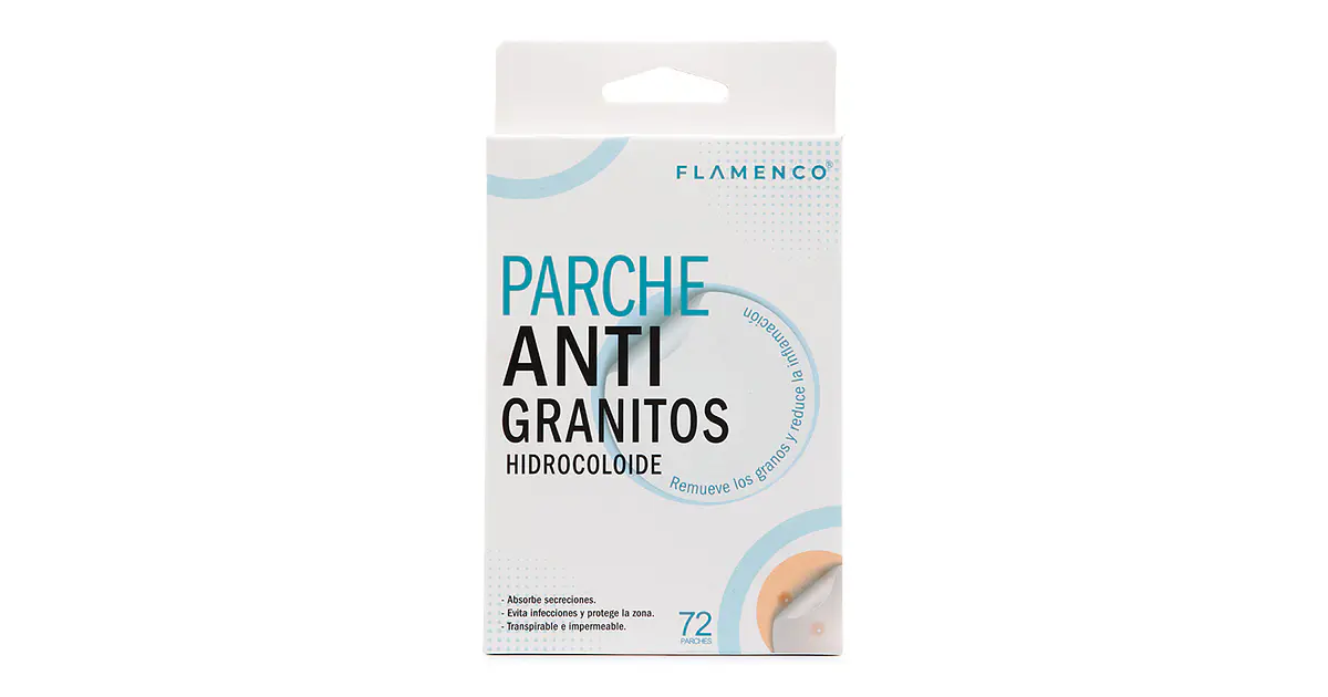 Parches Anti Granitos 72 unidades