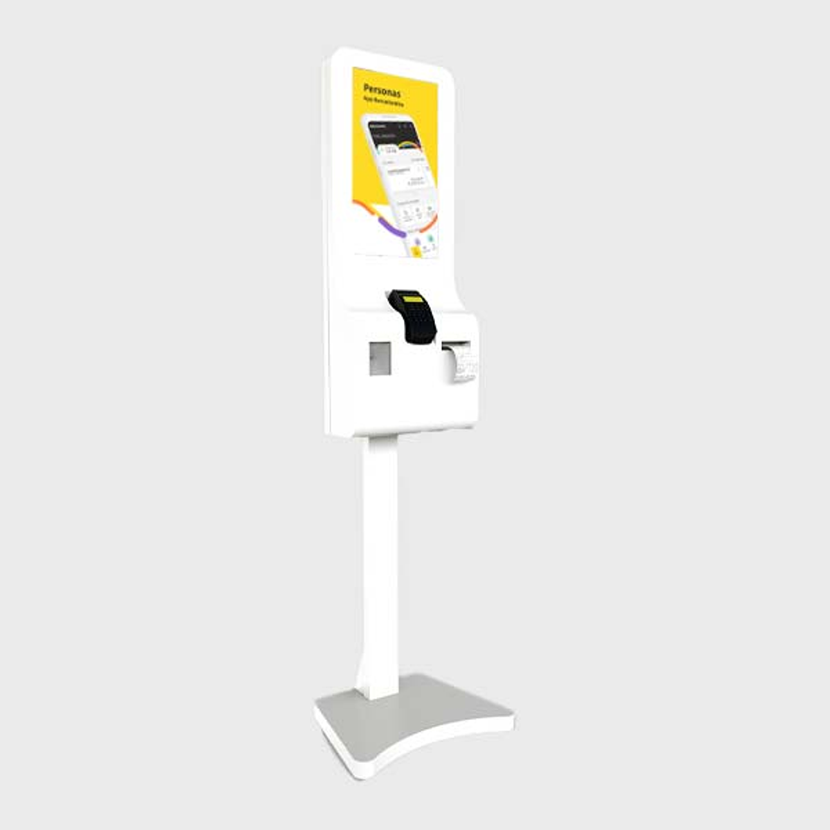 Kiosko digital transaccional pantalla táctil