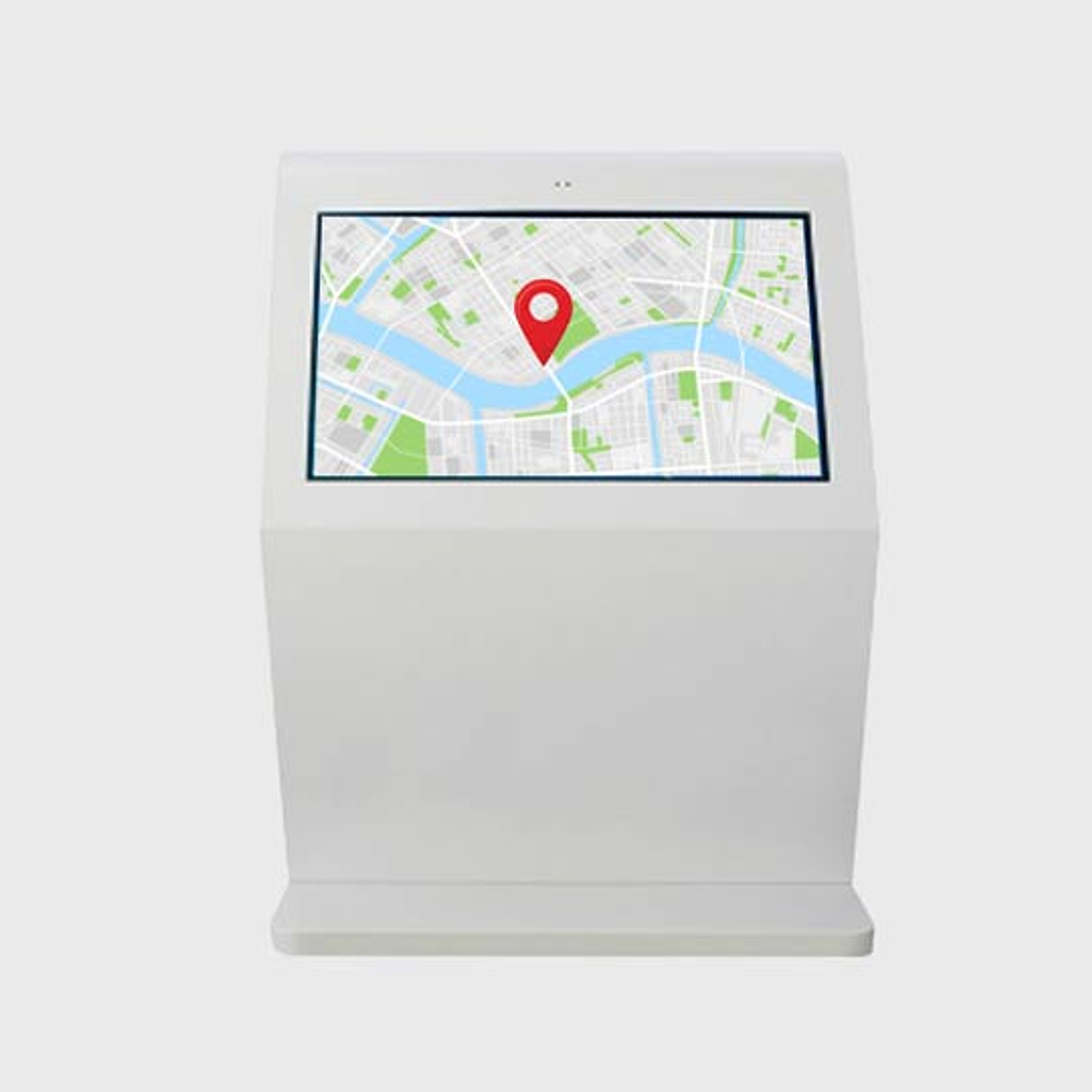 Kiosco digital informativo exterior pantalla táctil