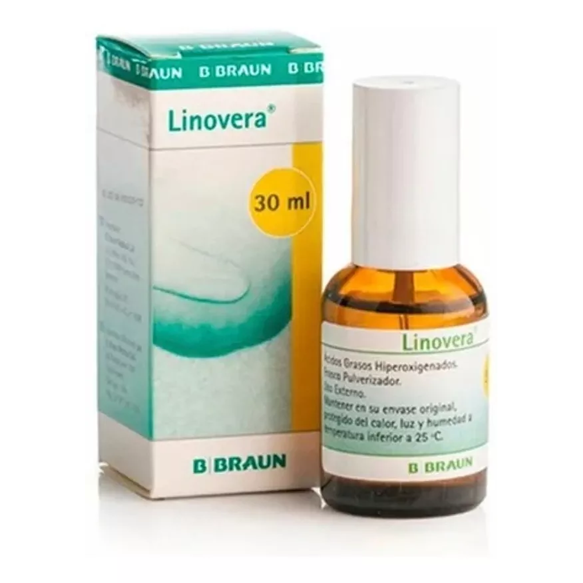 LINOVERA SPRAY 30ML B-BRAUN SOLUCION TOPICA