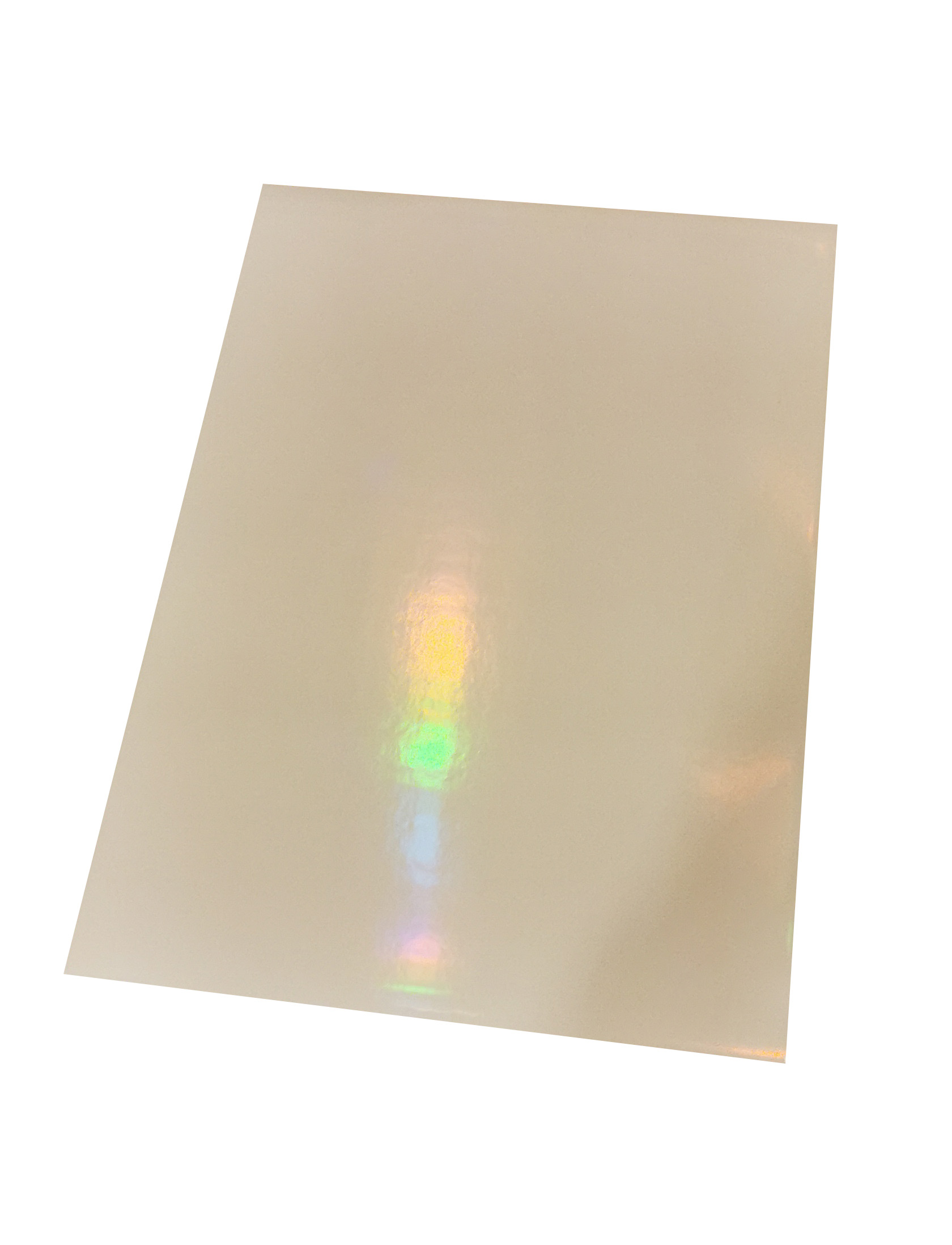 Vinilo Transparente Tornasol Adhesivo A4 20 hojas (waterp...