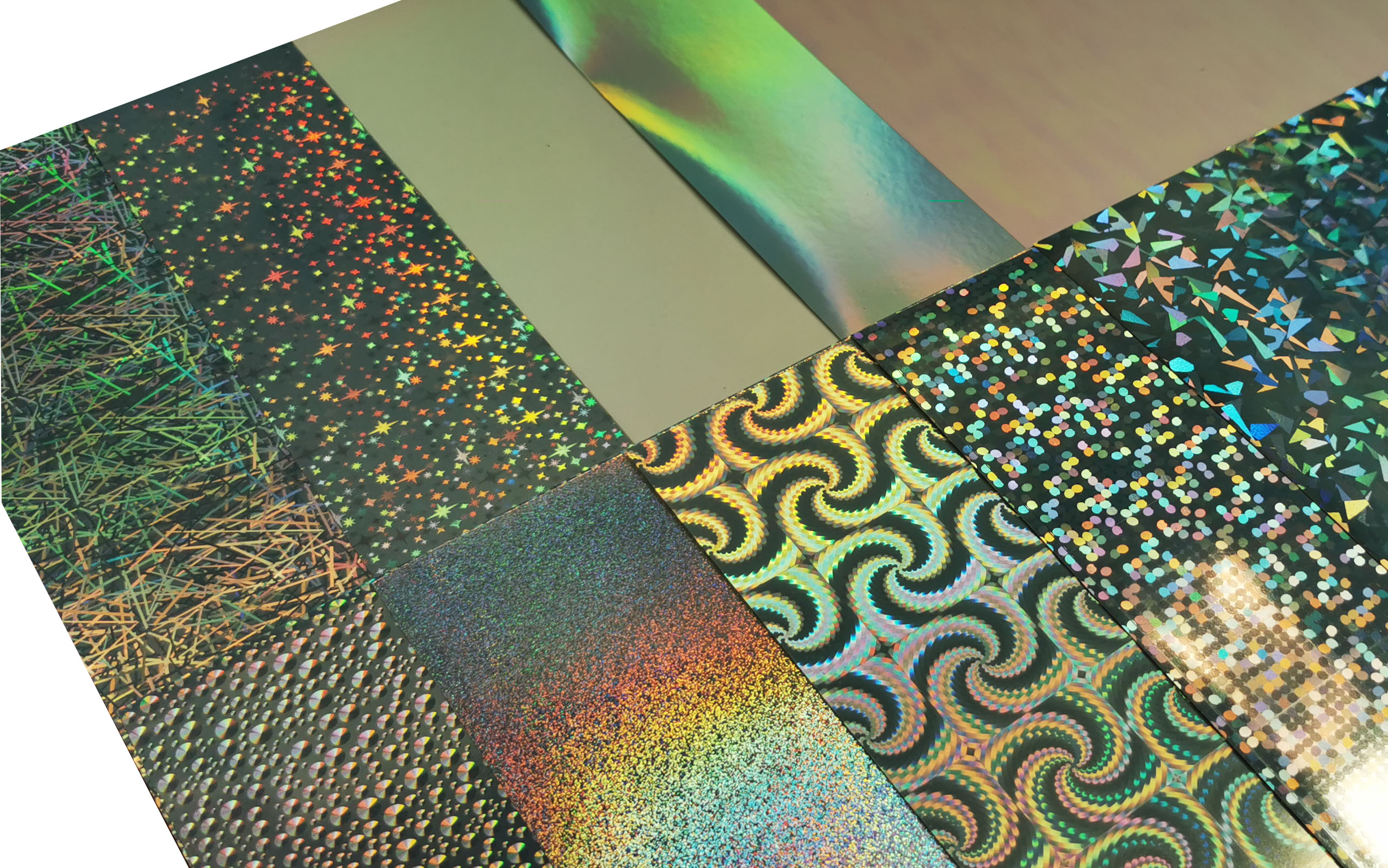 Mix 10 Vinilos Tornasol Efectos Adhesivo Imprimible A4/20...