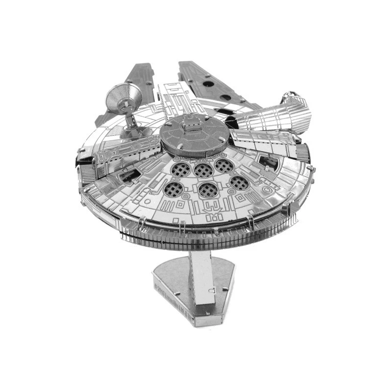 3d puzzle metálico Nave Halcón Milenario
