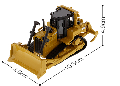 Bulldozer Caterpillar D6 escala 1:64 metalico