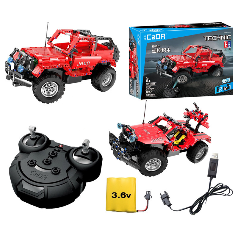 Lego a control remoto Jeep