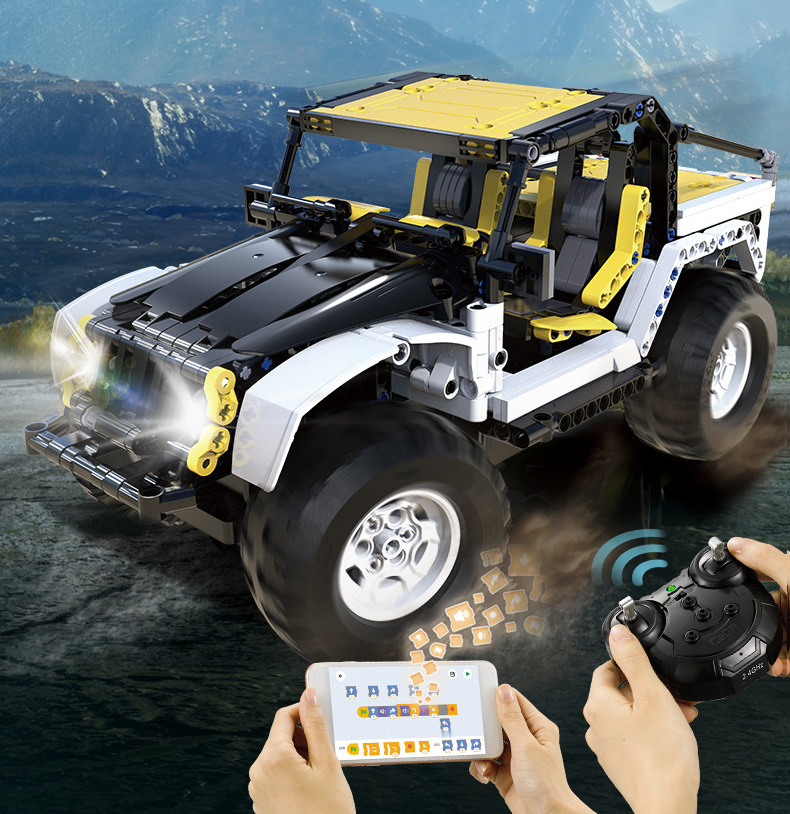 Lego a control remoto Jeep 2