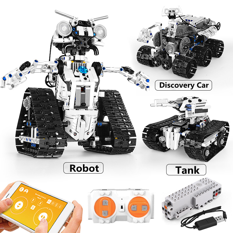 Robot Lego a control remoto 3 en 1